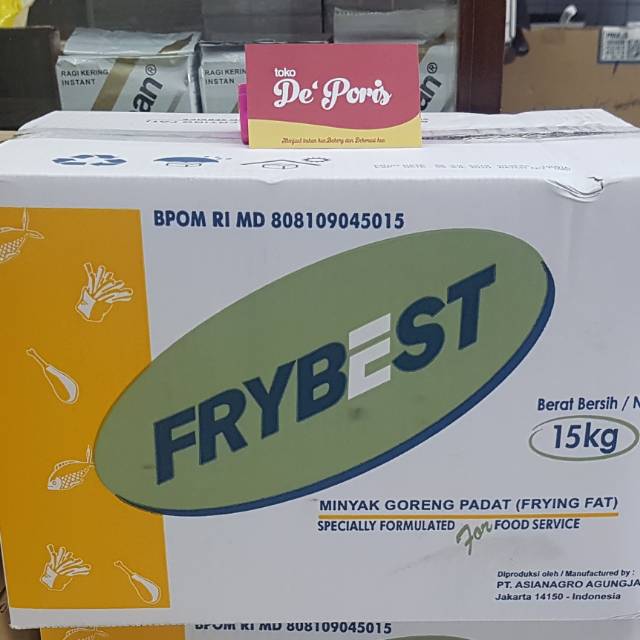 Jual Minyak padat frybest 15kg | Shopee Indonesia