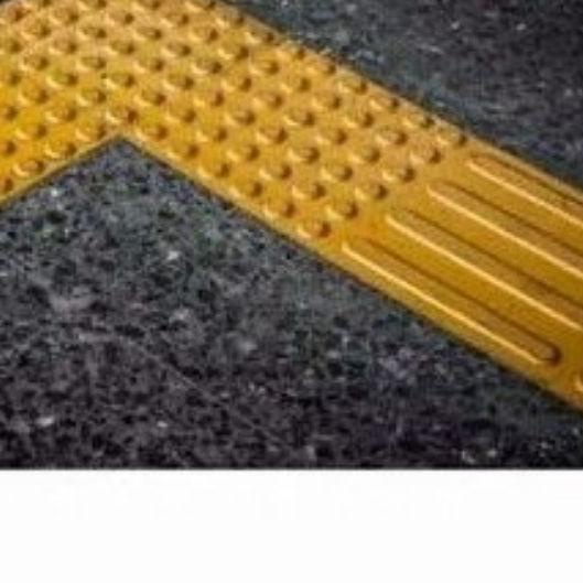 Jual BLIND ROAD SIDEWALK/SAFETY RUBBER TILE BRICKS/TACTILE PAVING ...