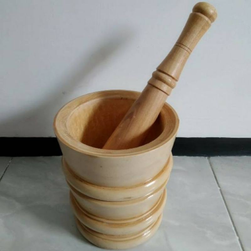 Jual lumpung kayu alat tumbuk tradisional,tumbukan serbaguna | Shopee ...