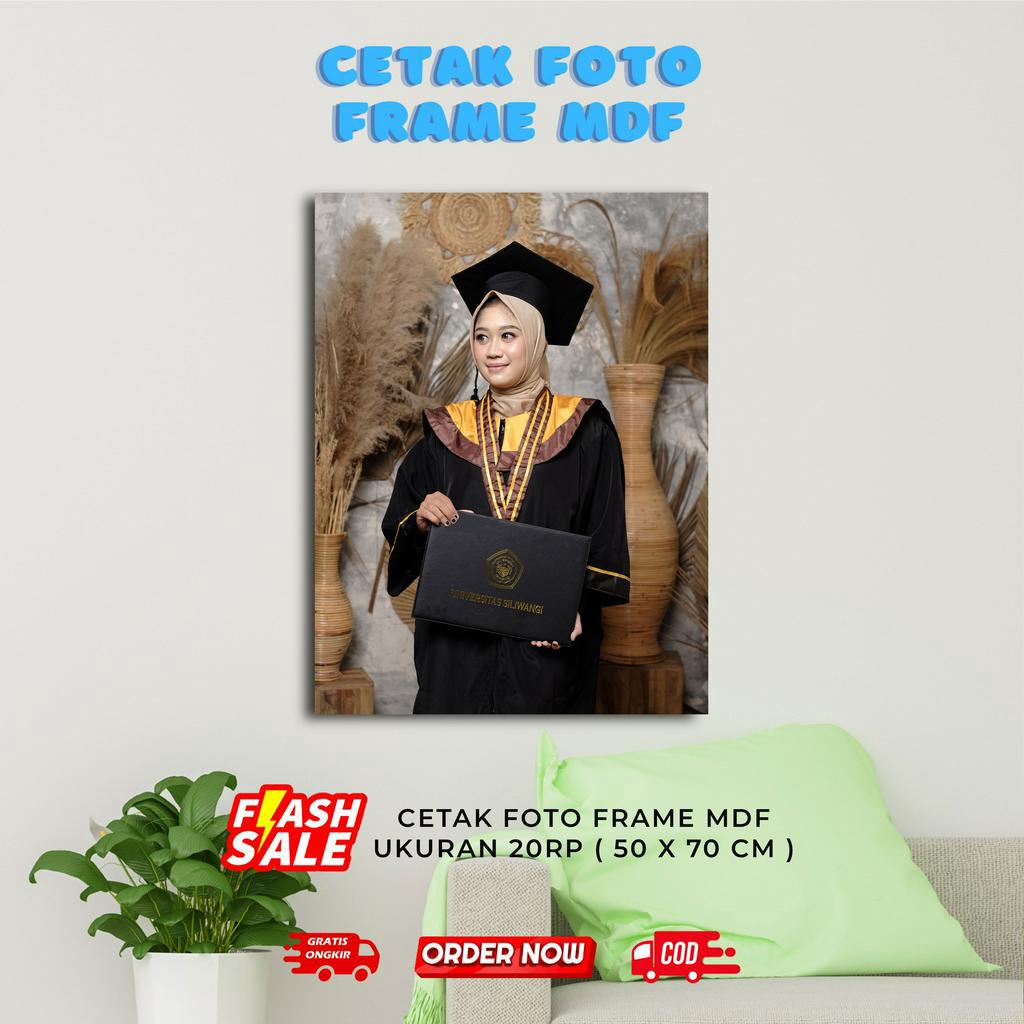 Jual Cetak Foto MDF ukuran 20RP ( 50 X 70 ) | Shopee Indonesia