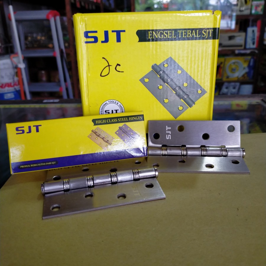 Jual Engsel Pintu 4 inch SJT Silver | Shopee Indonesia