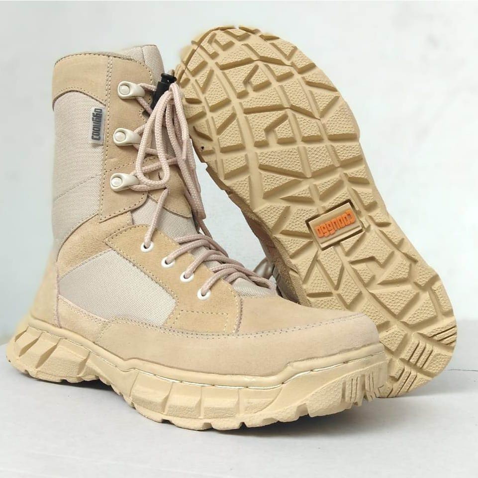 Jual Sepatu Pdl Gurun Combat Pdl Kemhan Asn Caannggo Pdl Kulit | Shopee ...