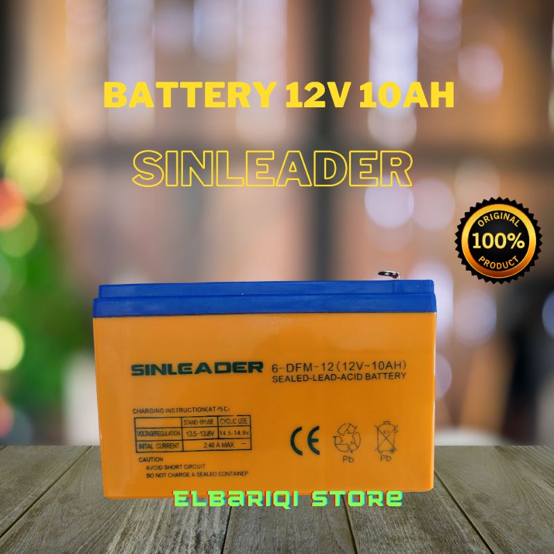 Jual Battery Aki ERALITE 10Ah 12V | Shopee Indonesia
