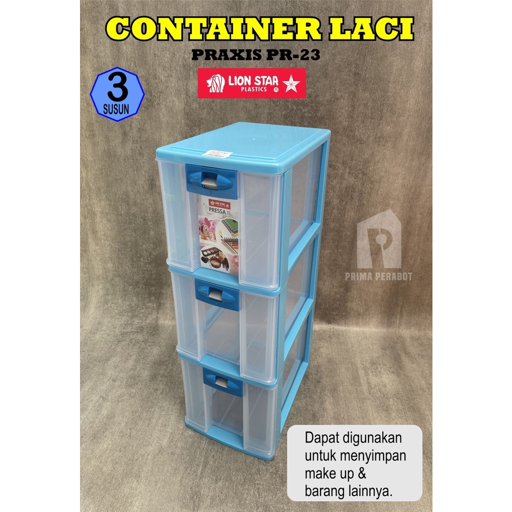 Jual Container Laci Susun 3 Presa Container XL-3 PR-23 | Shopee Indonesia
