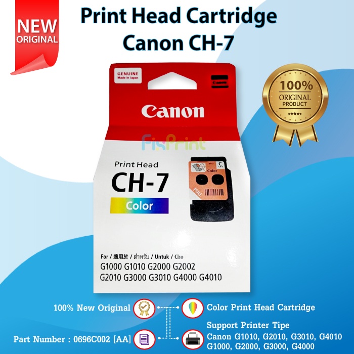Jual Print Head Cartridge Canon BH-7 BH7 Printer G1000 G2000 G3000 ...