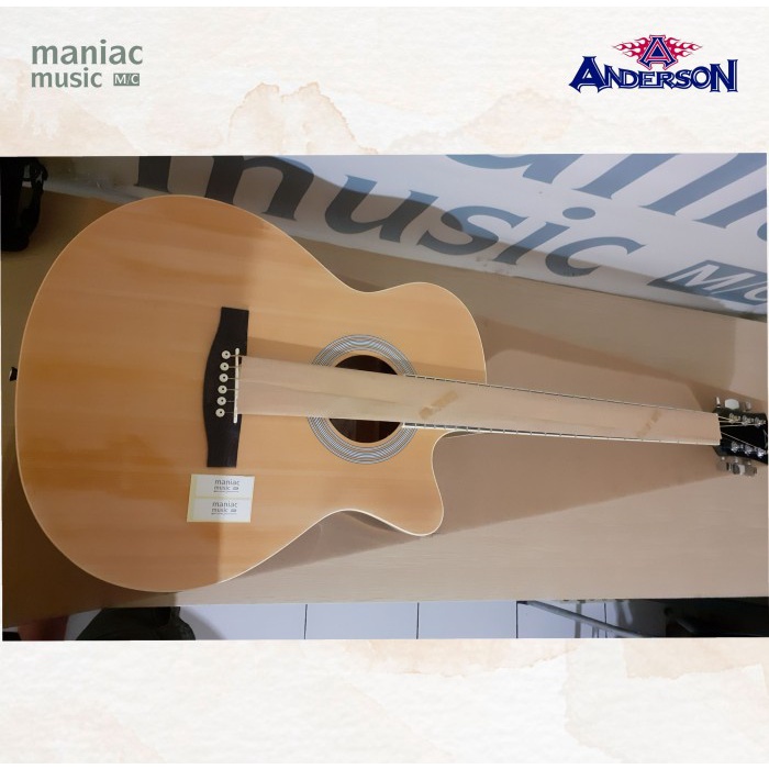 Jual PROMO Anderson AL238CE (Gitar Akustik Elektrik, Original) | Shopee Indonesia