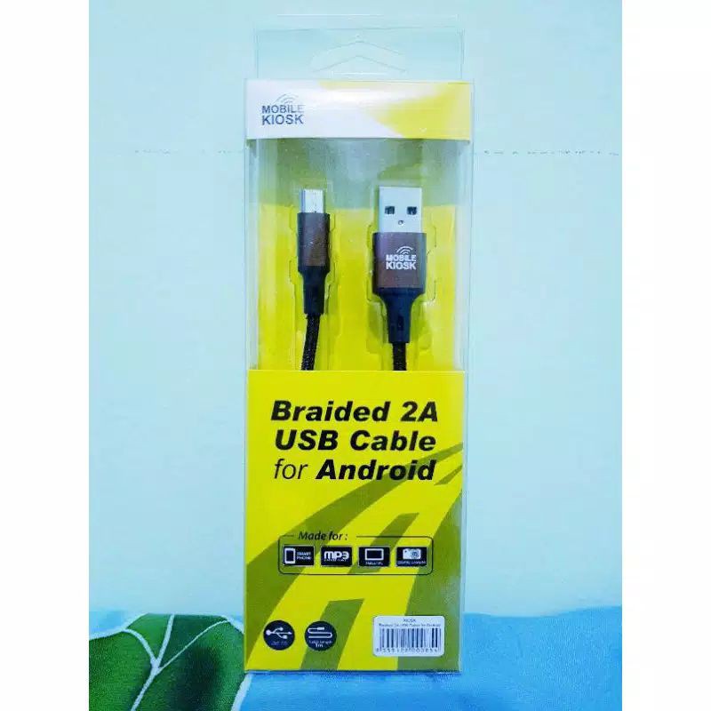 Jual KABEL MICRO CHARGER MOBILE KIOSK USB CABLE UNTUK ANDROID | Shopee ...