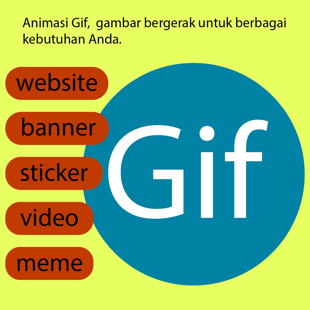 Jual Jasa Desain Banner Animasi Bergerak | Shopee Indonesia