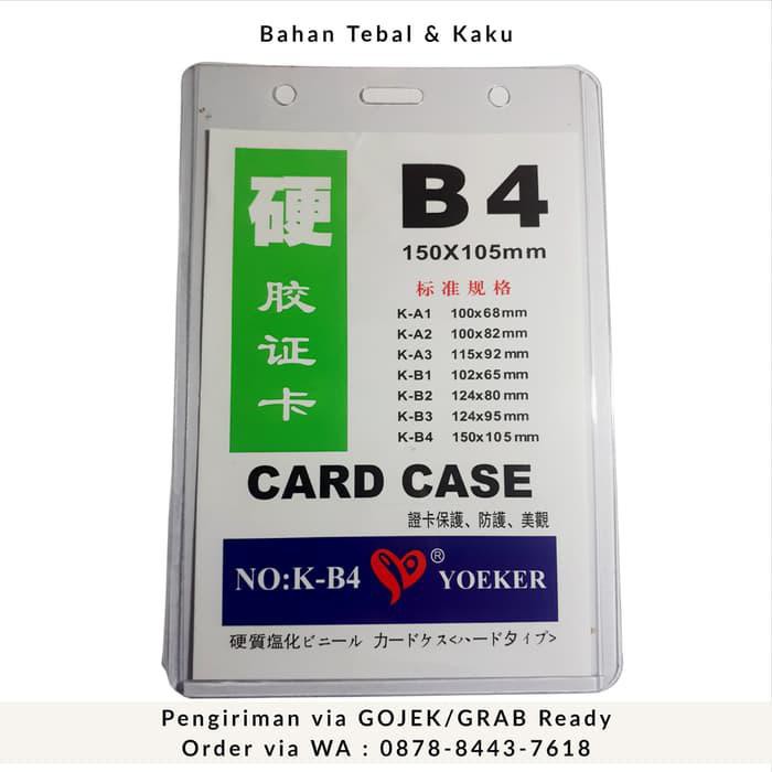 Jual Terlaris Plastik ID Card / NameTag - Card Case ukuran B4 ...