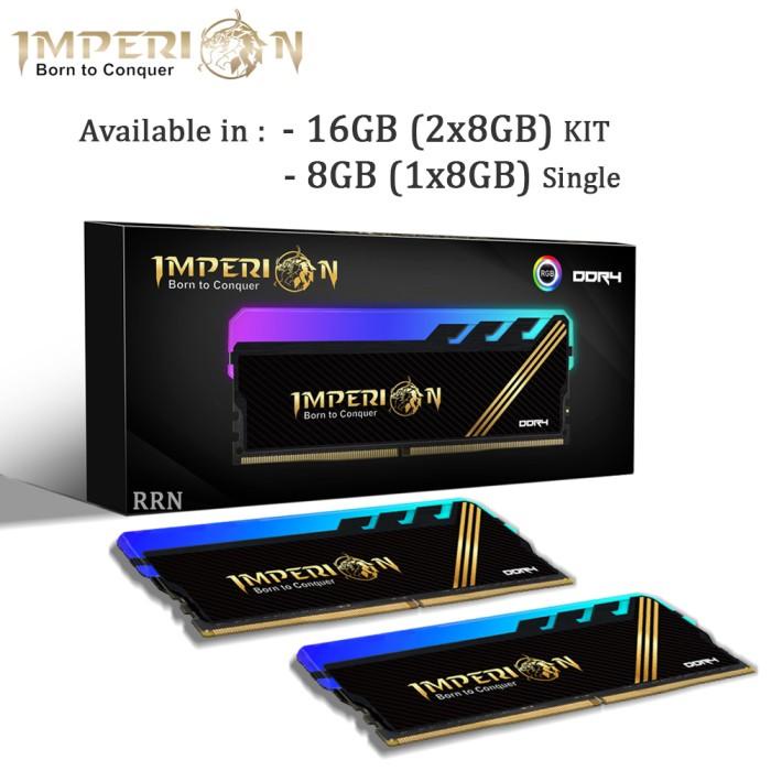 Jual Ram Imperion Rgb Ddr4 16Gb (2X8Gb) 2666Mhz Kit Ram Pc Rgb Gaming ...
