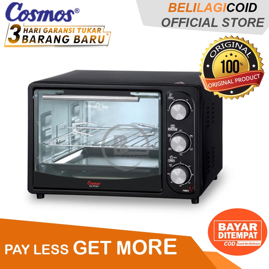 Jual Cosmos Oven Low Watt Elektrik CO 9918 / Oven Cosmos Elektrik CO-9918 / Oven Murah Cosmos ...