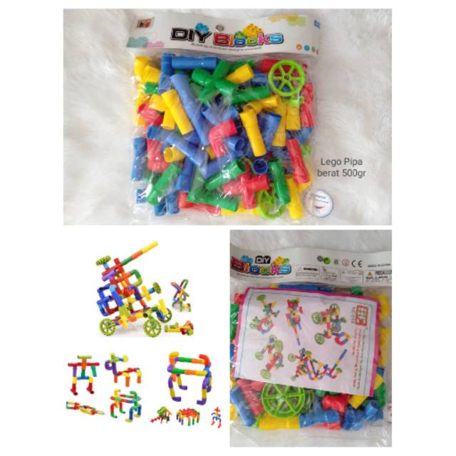 Jual Lego Block Lego Pipa Mainan Edukasi | Shopee Indonesia