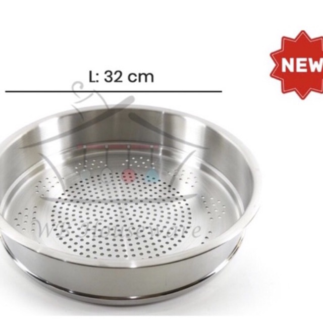 Jual dandang steamer cocok utk koyle utk wok peessure 32 cm,28cm,24 cm ...