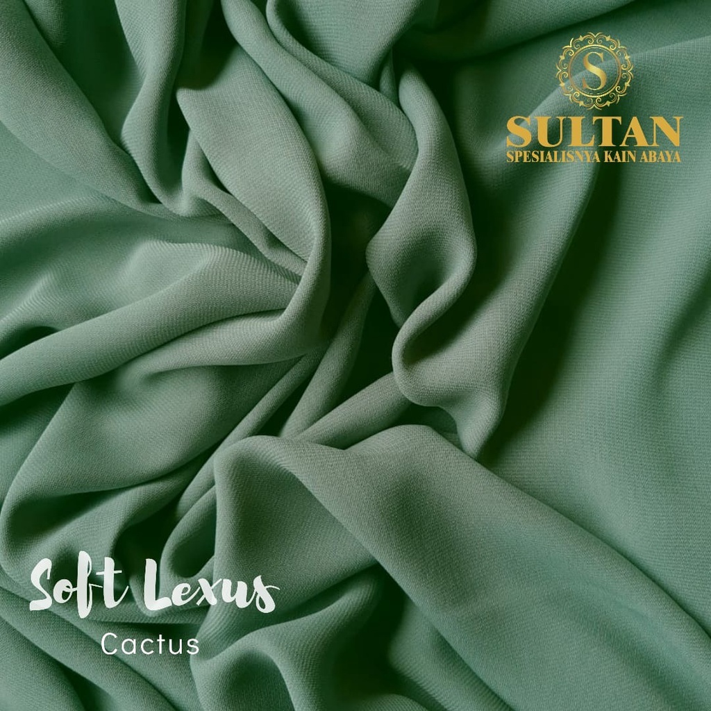 Jual KAIN SULTAN BAHAN ABAYA soft lexina LEXINA LENGKAP WARNA | Shopee ...