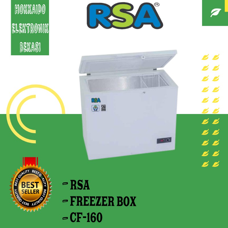 Jual CHEST FREEZER BOX RSA CF-160 LITER | Shopee Indonesia