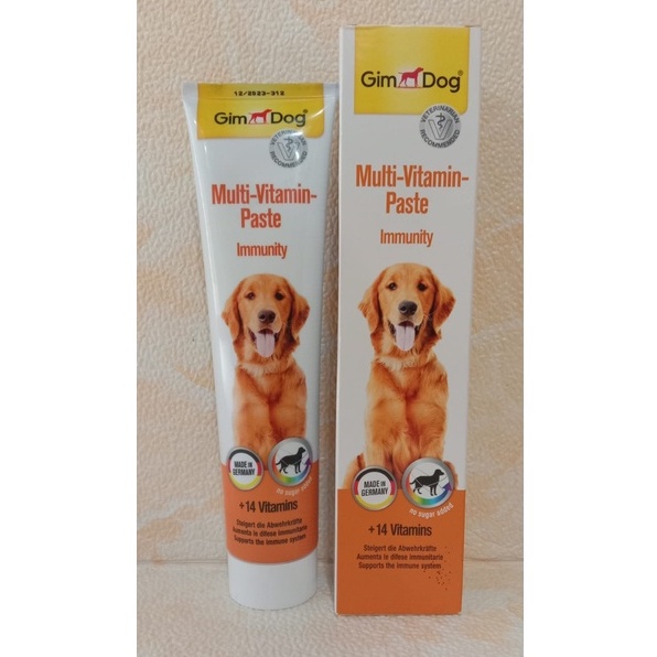Jual Gim Dog Vitality Multivitamin 200gr Vitamin Untuk Anjing | Shopee ...