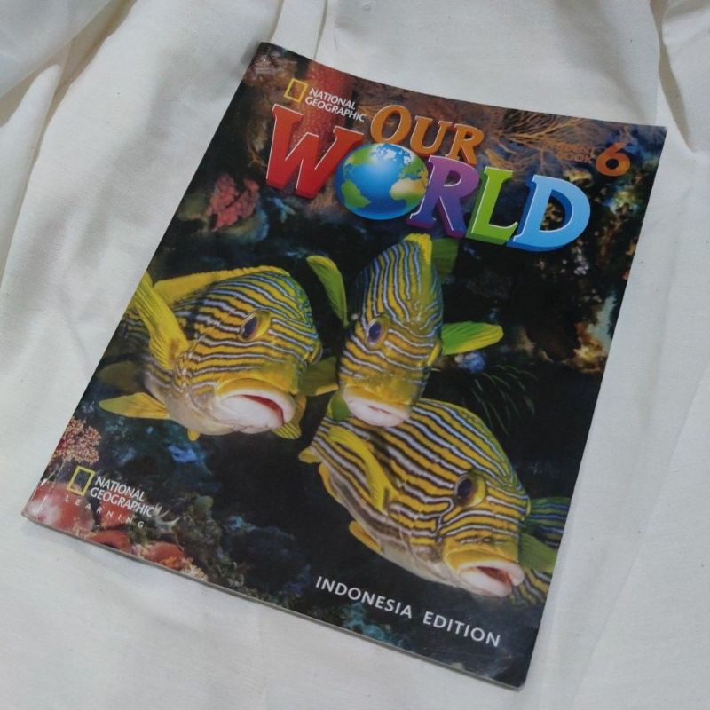 Jual Our world student book 6 , preloved | Shopee Indonesia