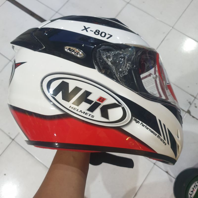Jual helm nhk gp tech bekas size S ( 2kg ) | Shopee Indonesia