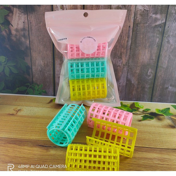 Jual Rol rambut / hair roller / gulungan rambut / rol keriting ikal ...