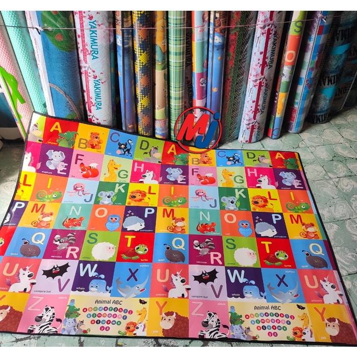 Jual Tikar gambar spon karakter Ukuran 120 x 200 dan 120 x 170 ...