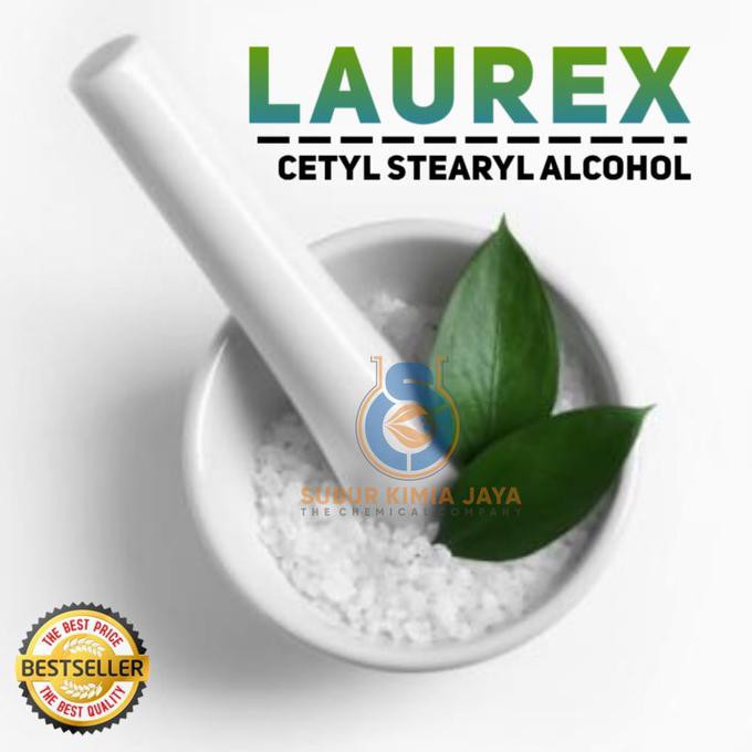 Jual LAUREX - CETYL STEARYL ALKOHOL / CETEARYL ALKOHOL 100 GR | Shopee Indonesia