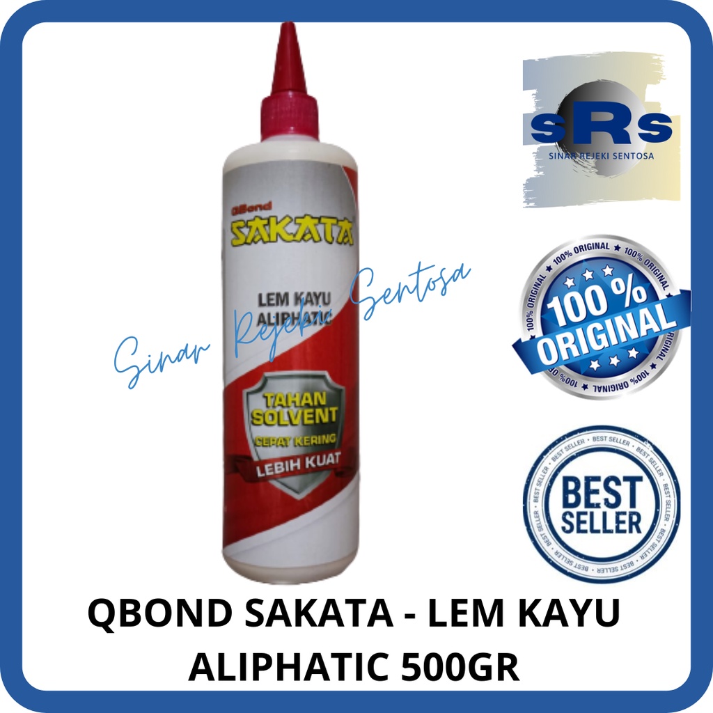Jual QBOND SAKATA - LEM KAYU ALIPHATIC 500 GRAM | Shopee Indonesia