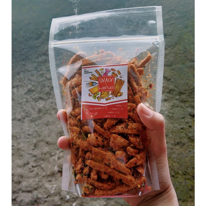 Jual Basreng Premium 200gr rasa pedas dan variant rasa | Shopee Indonesia