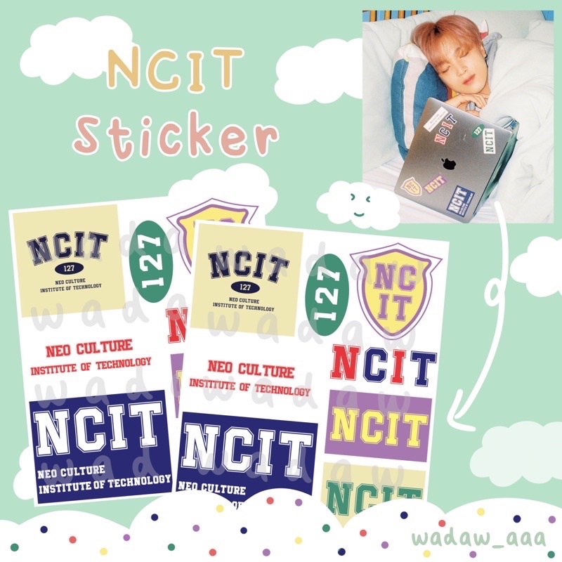 Jual Stiker NCIT KISSCUT (udah dipotong) Sticker nct 127 kpop murah ...