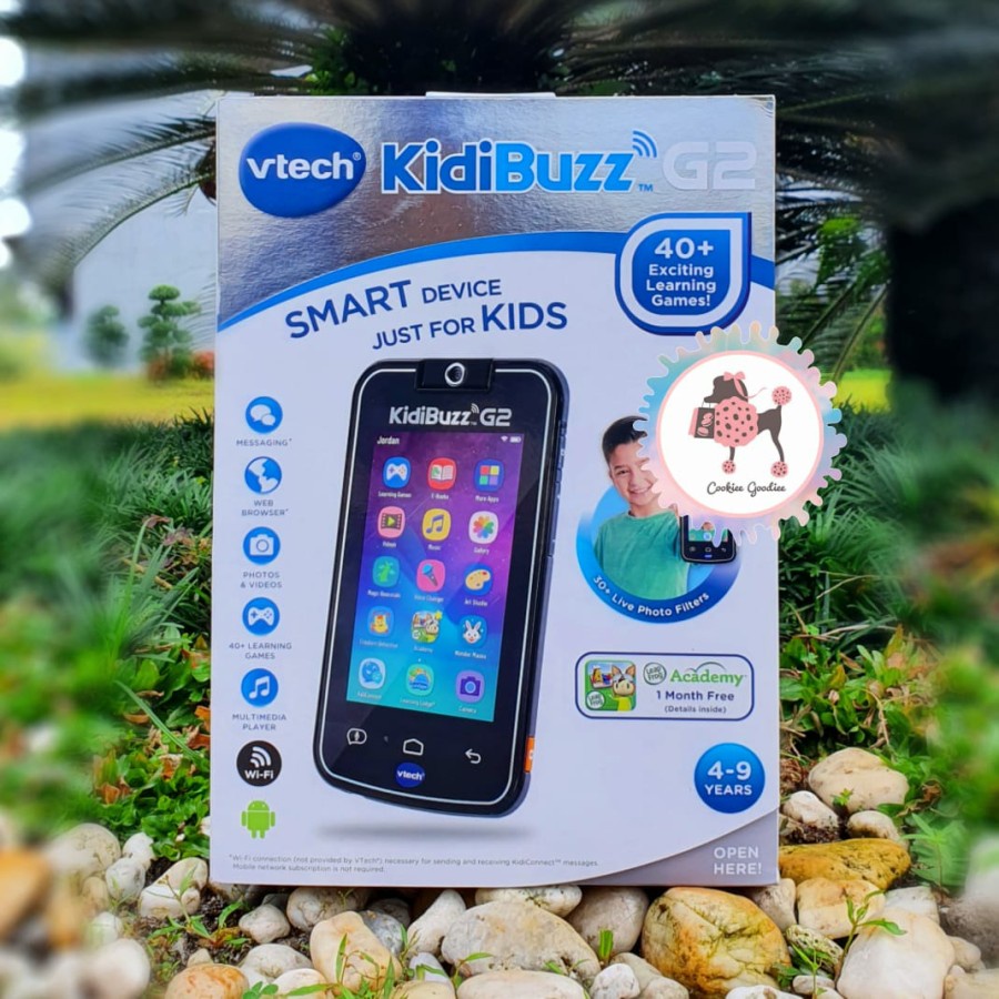 Jual Vtech KidiBuzz G2 - Black | Shopee Indonesia