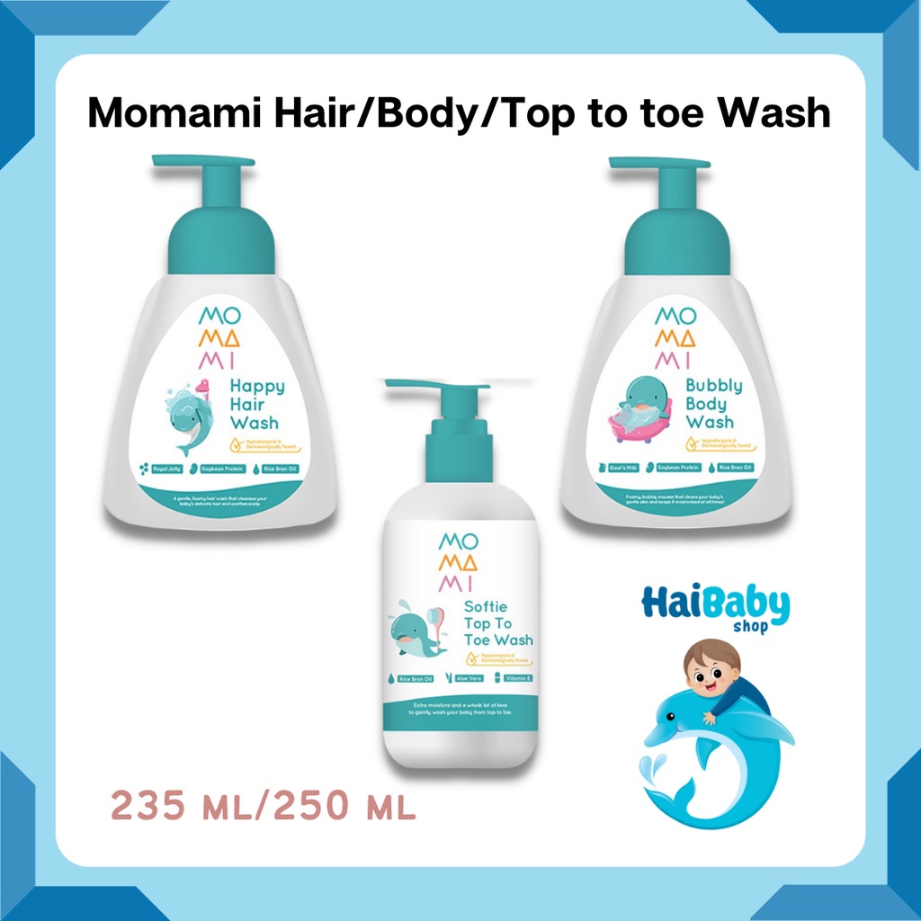 Jual MOMAMI Baby Softie Top to Toe Wash - Sabun Mandi Bayi /Momami Baby ...