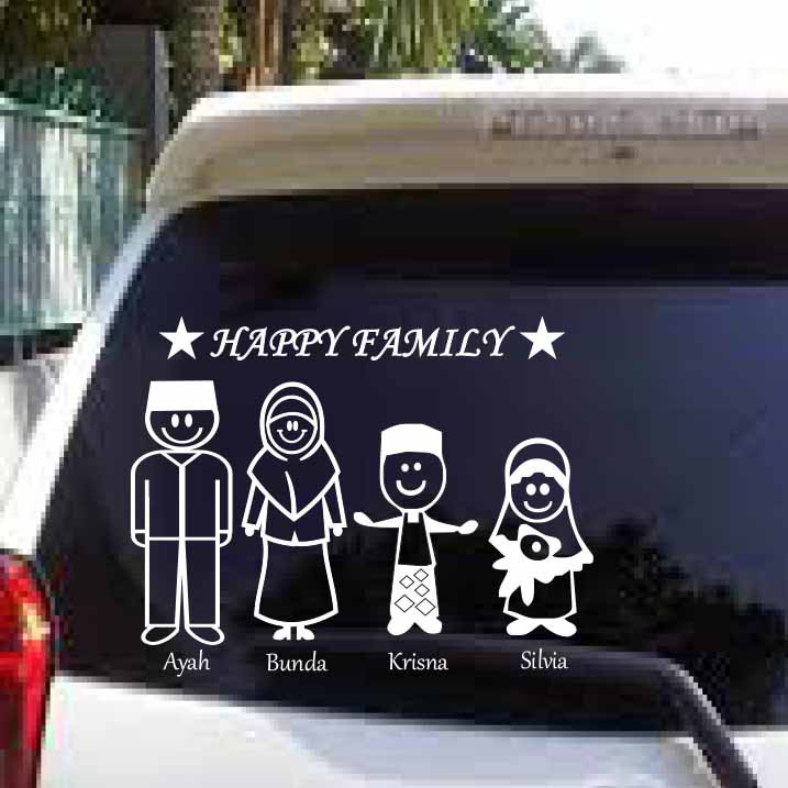 Jual Stiker mobil (BACA DESKRIPSI) Stiker kaca belakang mobil stiker ...