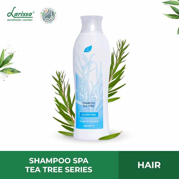 Jual Larissa Shampoo Spa Tea Tree - Atasi ketombe, sampo tea tree Larissa | Shopee Indonesia