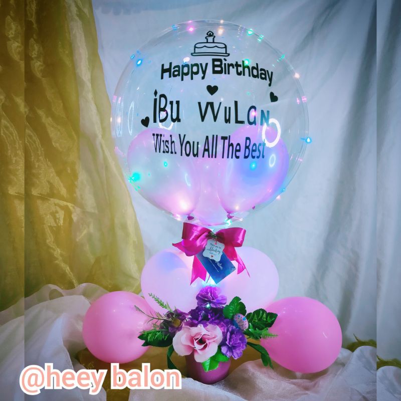 Jual Balon Box / Balon Ultah / Balon Wisuda / Balon Graduation / Buket ...