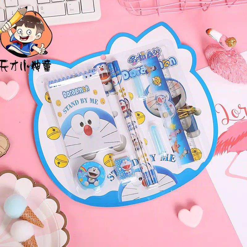 Jual Alat Tulis Doraemon / Set Alat Tulis / Stationary doraemon ...