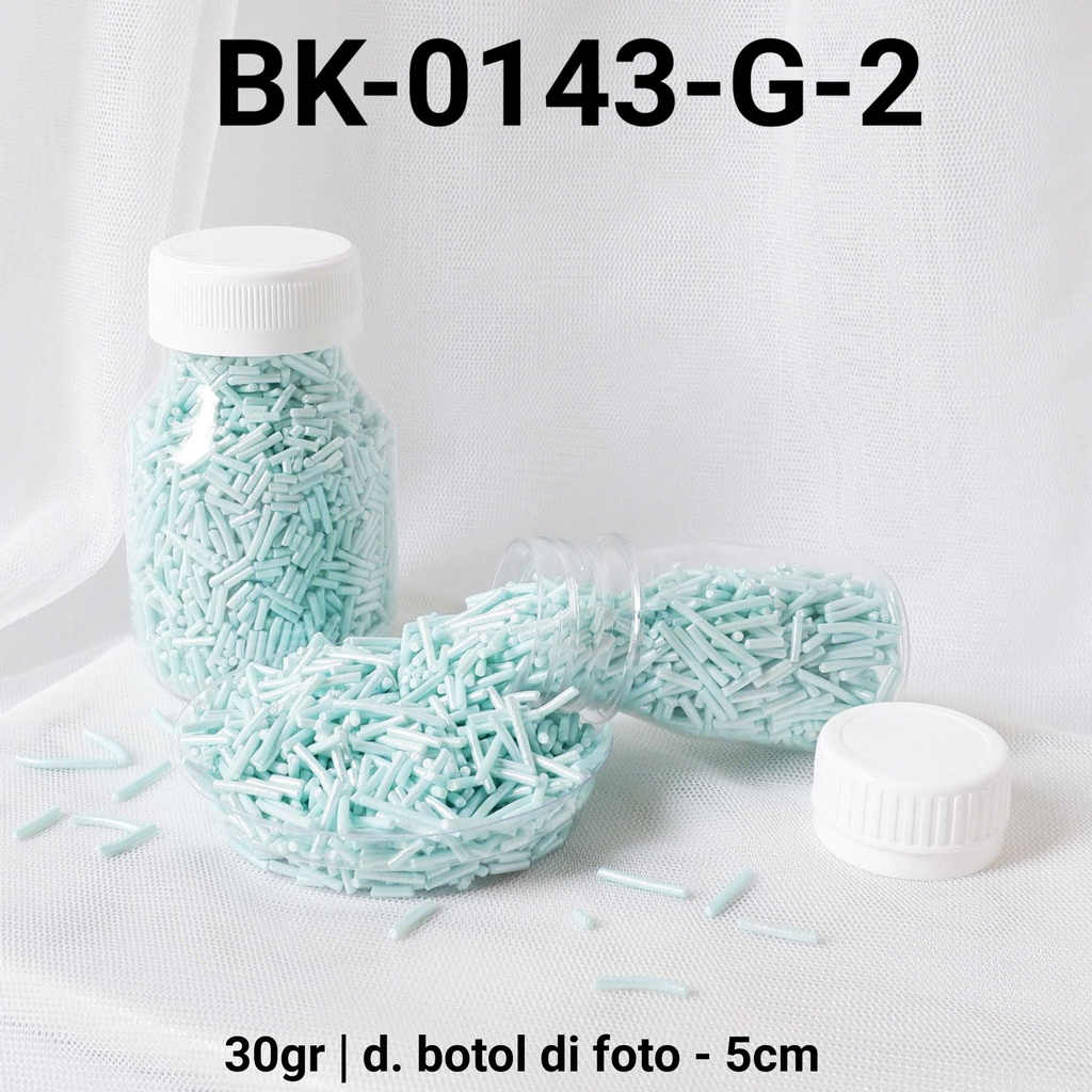 Jual GR-BK-0143 Sprinkles sprinkle sprinkel 30gr 30 gram meses yamama ...