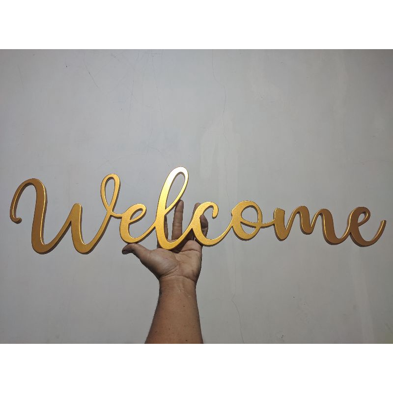 Jual (Free Double Tape) Huruf Timbul Kayu Custom Backdrop Logo Hiasan ...