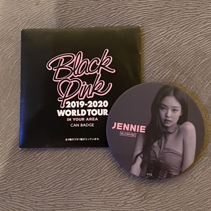 Jual BLACKPINK Japan In Your Area World Tour Can Badge Jennie Japan ...