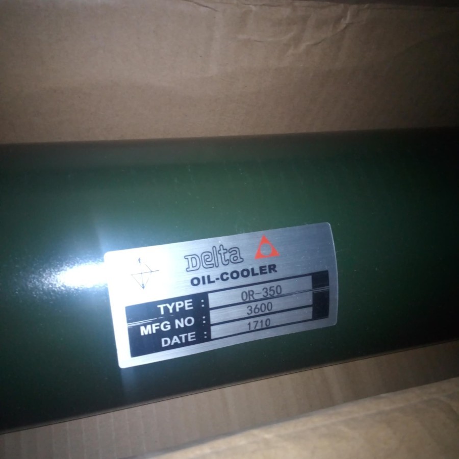 Jual OR-350 Oil Cooler Hydraulic 350 Liter merk Delta | Shopee Indonesia