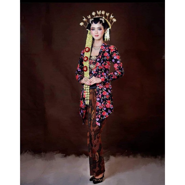 Jual Kebaya KembangKebaya Jadul Kebaya Kutubaru | Shopee Indonesia