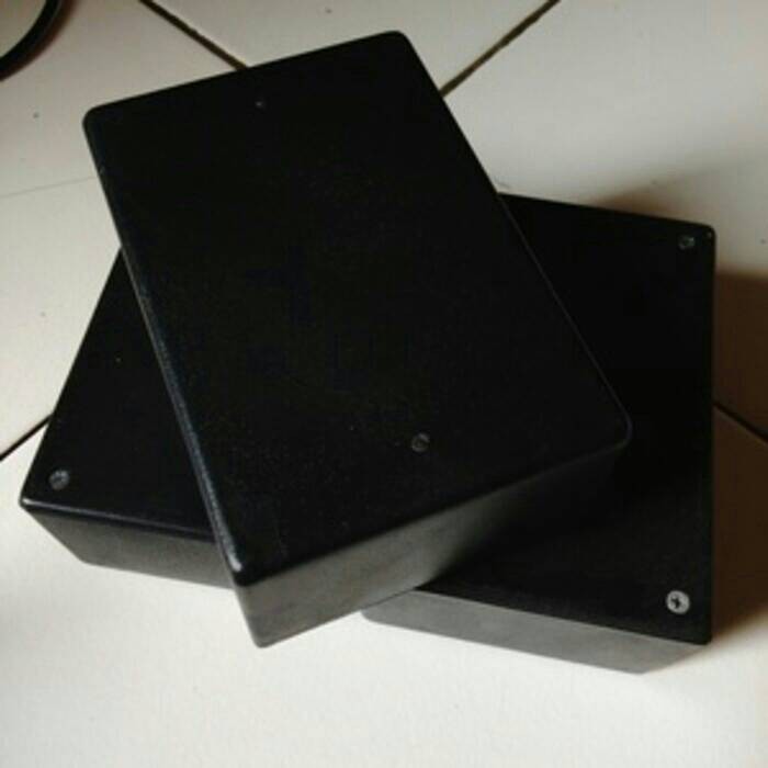 Jual box autdoor hitam 14,5 cm,box plastik,box hitam, | Shopee Indonesia