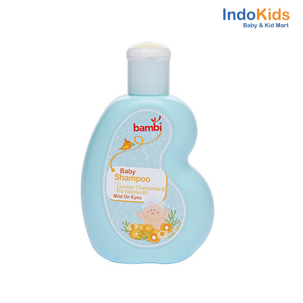 Jual Bambi Baby Shampoo Aloe Vera, Candlenut & Celery 100ml - Shampo ...