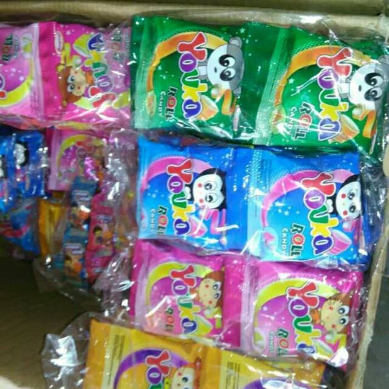 Jual youka roll candy (permen roll) | Shopee Indonesia