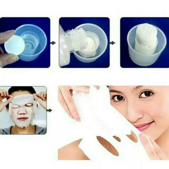 Jual 1 butir Masker tissue tablet buat wajah | Shopee Indonesia