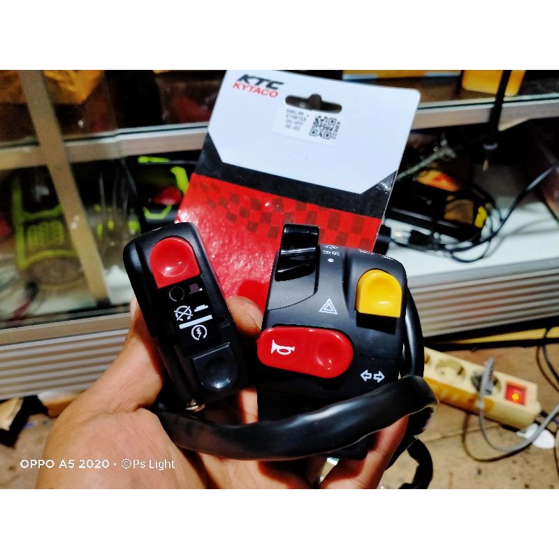 Jual SAKLAR SET KANAN KIRI KTC ORIGINAL 100% PNP VARIO NEW 125/150 ISS ...