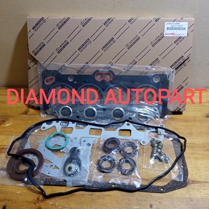 Jual PAKING SET FULL SET GASKET KIT ENGINE TOYOTA STARLET 1.3CC 1300 2E/3E | Shopee Indonesia