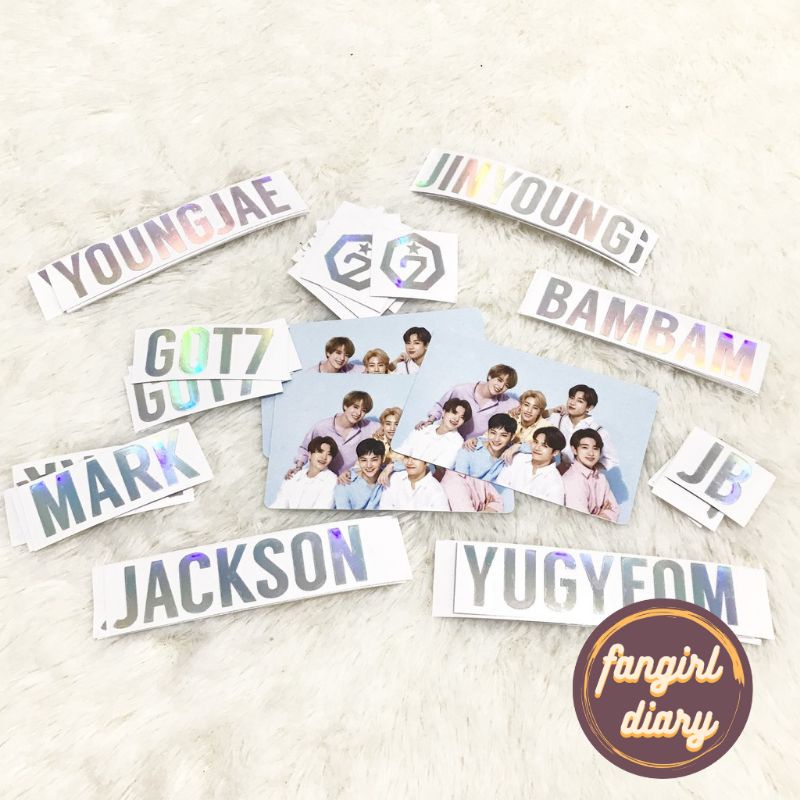 Jual GOT7 HOLOGRAM STICKER | Shopee Indonesia