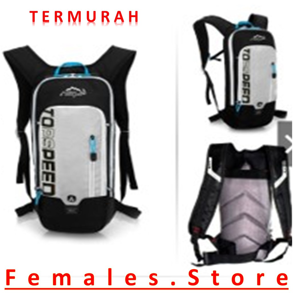Jual [COD] tas ransel sepeda tas punggung ransel sepedah top speed tas ...