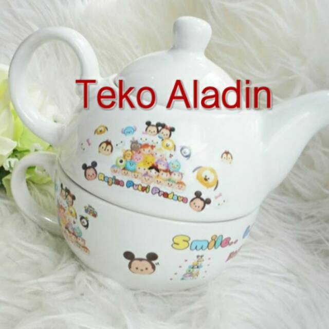 Jual Souvenir Teko Aladin Custom Design | Shopee Indonesia