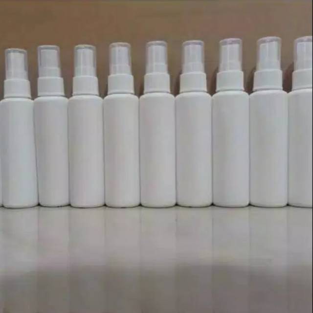 Jual Botol spray putih susu 60ml 100ml 200ml/ botol plastik / botol ...