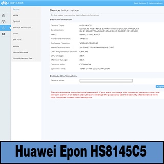 Jual Huawei Epon HS8145C5 - Dengan Adaptor | Shopee Indonesia